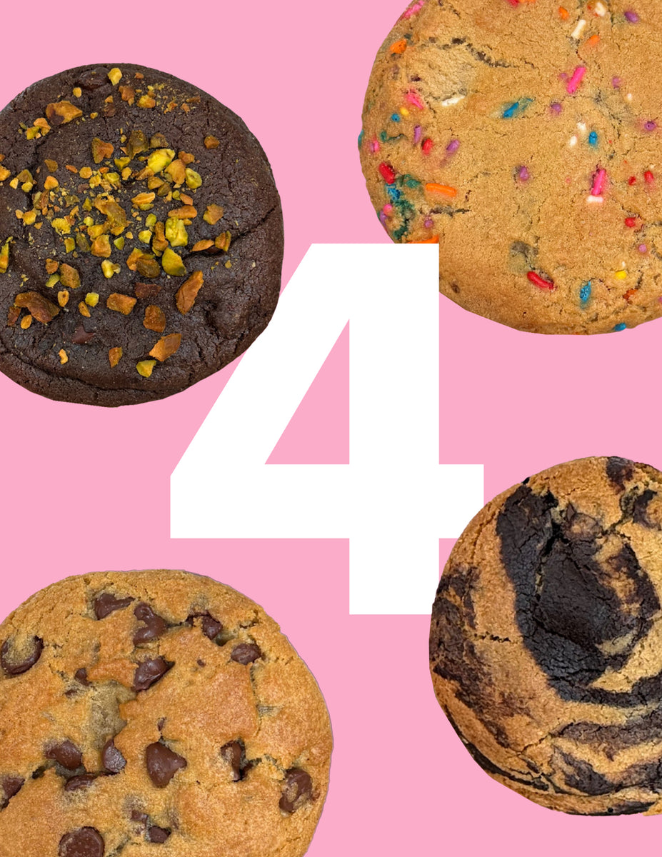 4-Pack Mix & Match Bundle – Night Owl Cookies
